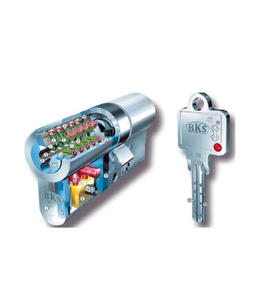 Dubbele cilinder - BKS Janus - Online Bestellen | Areco.be