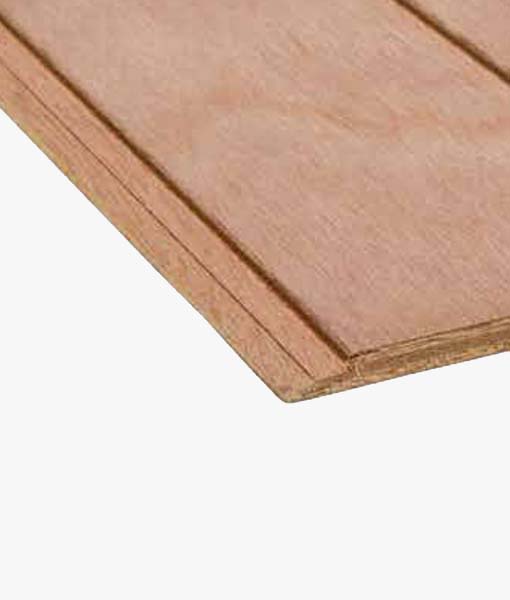 Multiplex meranti plaat gegroefd - 9mm - 2440 x 1220mm | Areco.be